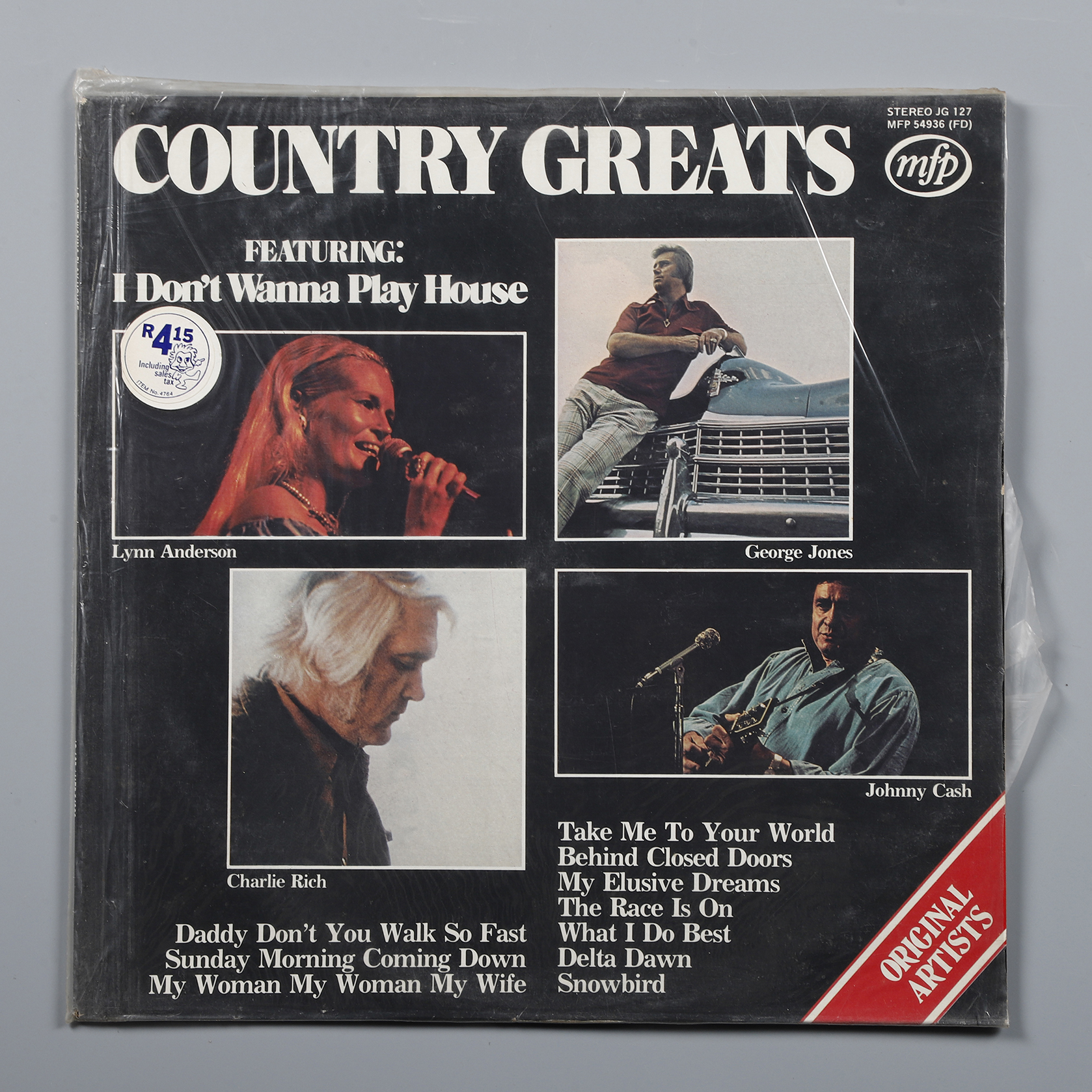 原版黑膠 Country Greats MFP Records (MQ-1317A)WL - 補破網藝術文物拍賣