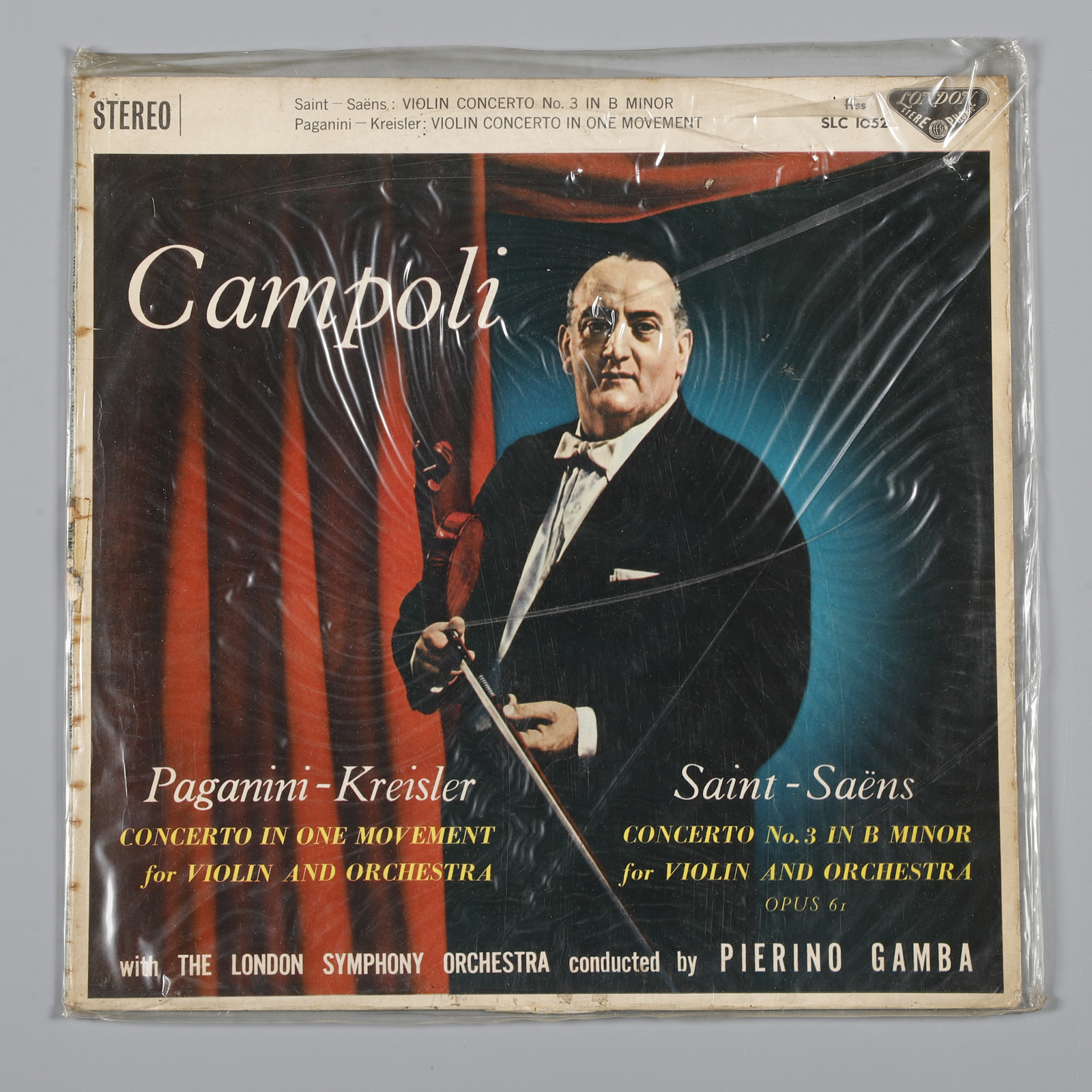 原版黑膠 Pierino Gamba Stereophonic (BQ-2137A)II - 補破網藝術文物拍賣
